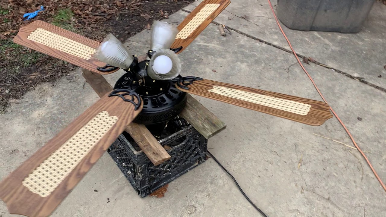 NEW FAN: 52” Black CEC Newport Ceiling Fan - YouTube