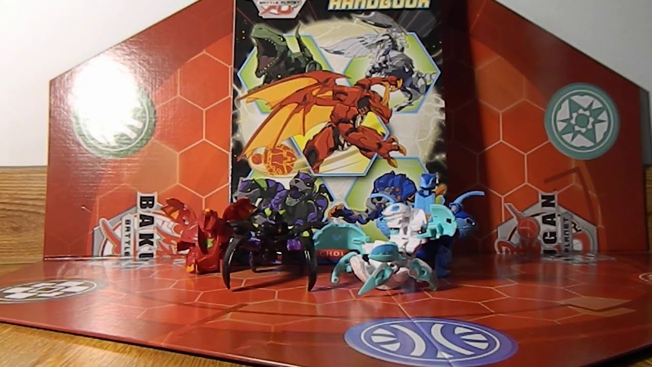 THE OFFICIAL character handbook|Bakugan - YouTube