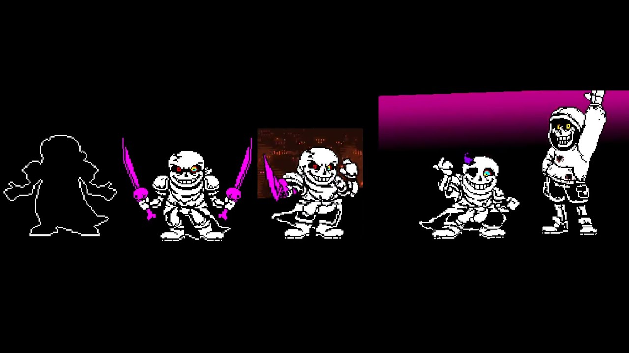 Dusttrust X Sans Fight (Phase 1-3) - YouTube