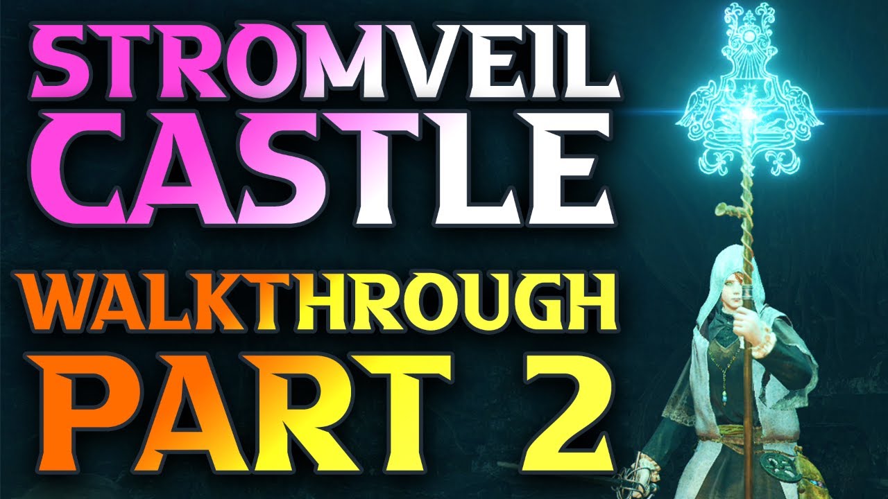 Part 24 - Stormveil Castle Walkthrough #2, Upper Ramparts - Elden Ring ...