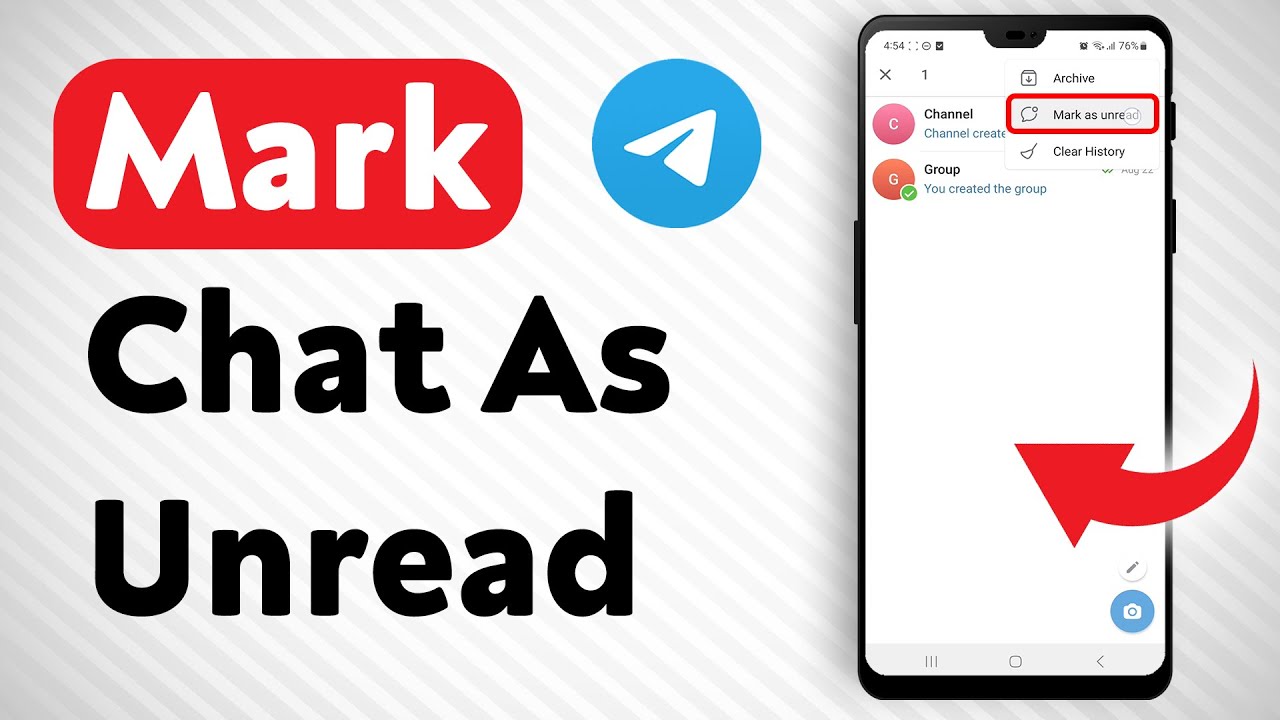 How To Mark A Chat As Unread In Telegram - Full Guide - YouTube