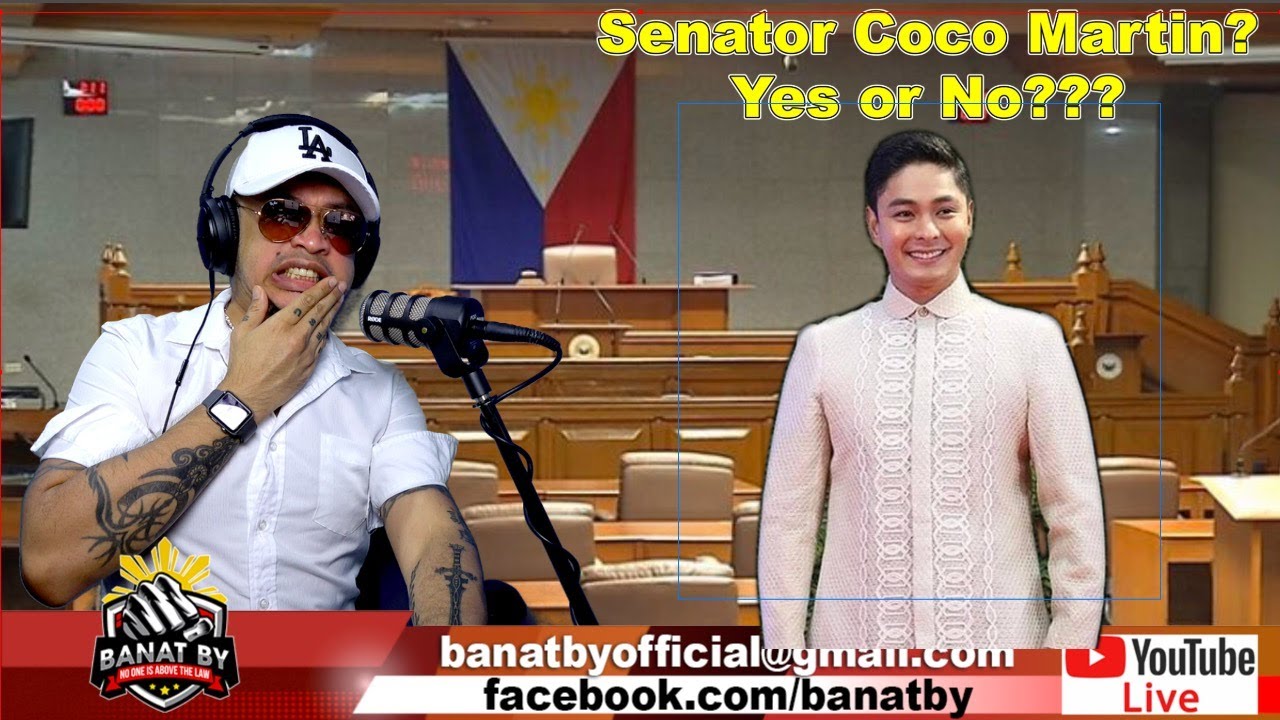 Senator Coco Martin??? Enzo Manzano, Lea kutsilyo??? - YouTube