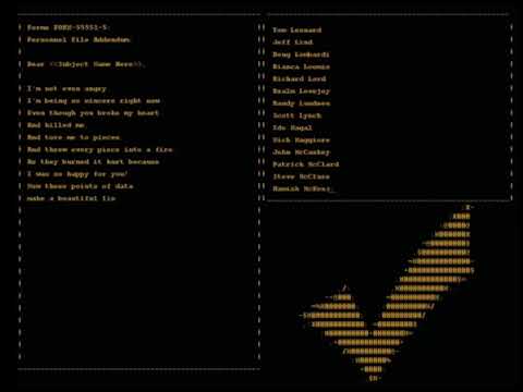 Portal End Credits Google Translate Edition - YouTube
