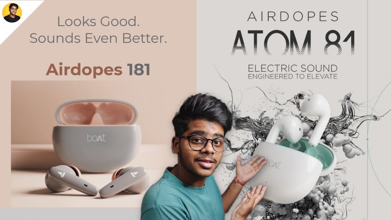 Boat Airdopes atom 81 vs boat Airdopes 181 comparison | which one is ...