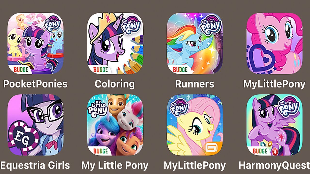1 My Little Pony Pocket Ponies,2 Coloring,3 My Little Pony Harmony ...
