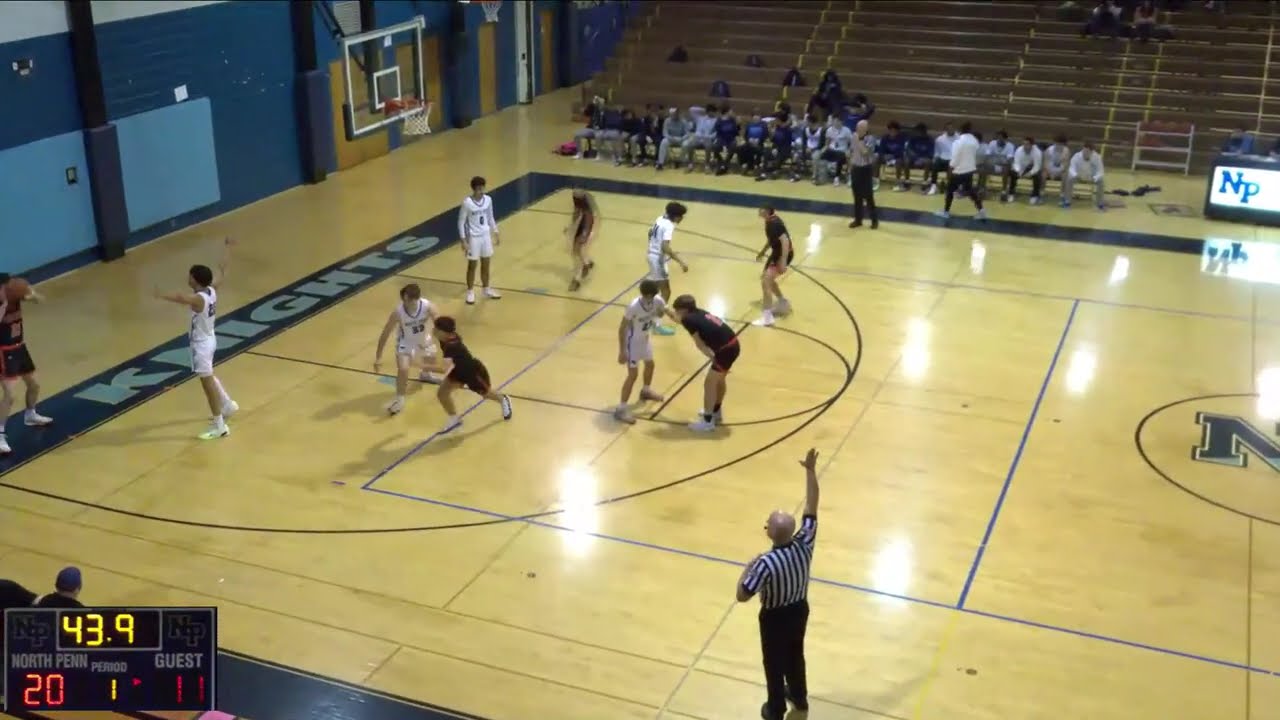 North Penn High School vs Pennsbury High School Mens Varsity Basketball ...
