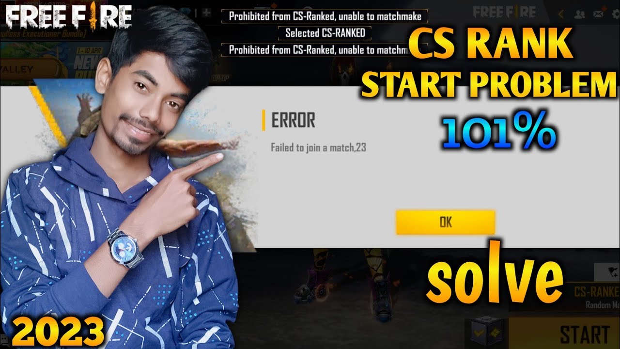 Free fire failed to join a match 23 problem solve // failed to join a ...
