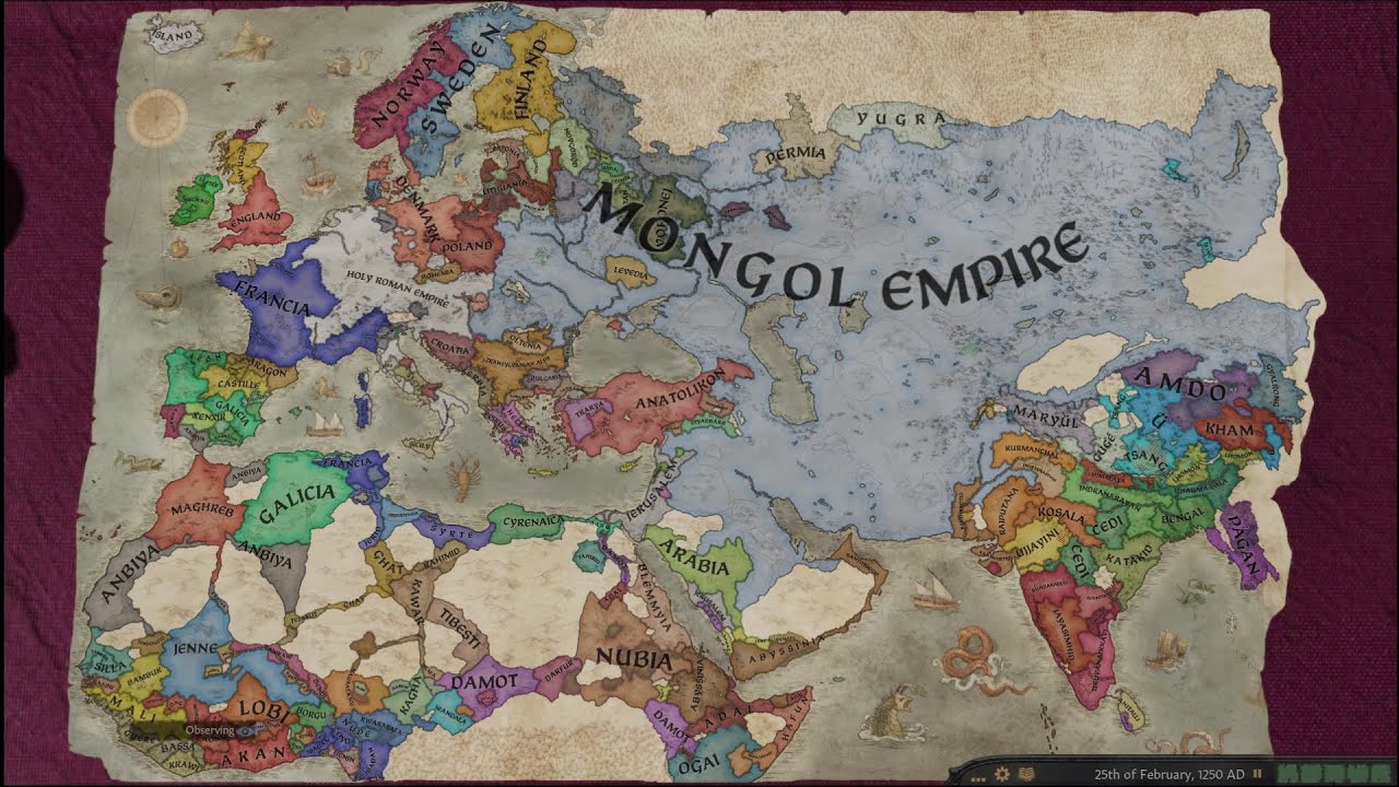 CK3 Timelapse but gender rules are inverted (1066) - YouTube