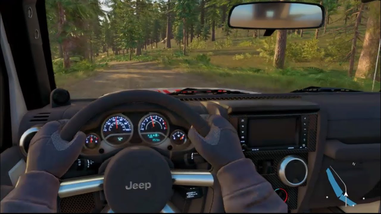 OFFROAD DRIVE - JEEP WRANGLER - First Person - The Crew 2 - YouTube