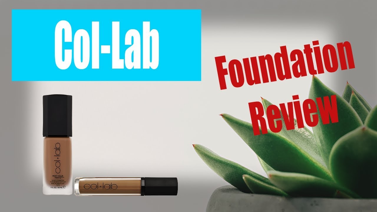 Col-lab Foundation and Concealer Review|YouTubers M/up Brand - YouTube