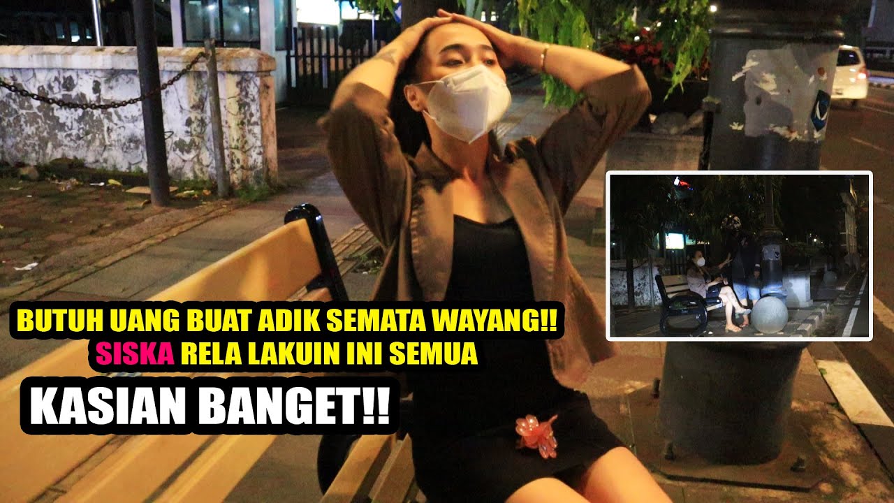 NOLONGIN CEWEK TENGAH MALAM!! SISKA DI KASARIN PACARNYA DI PINGGIR JALAN!! Untung ada Kita - YouTube