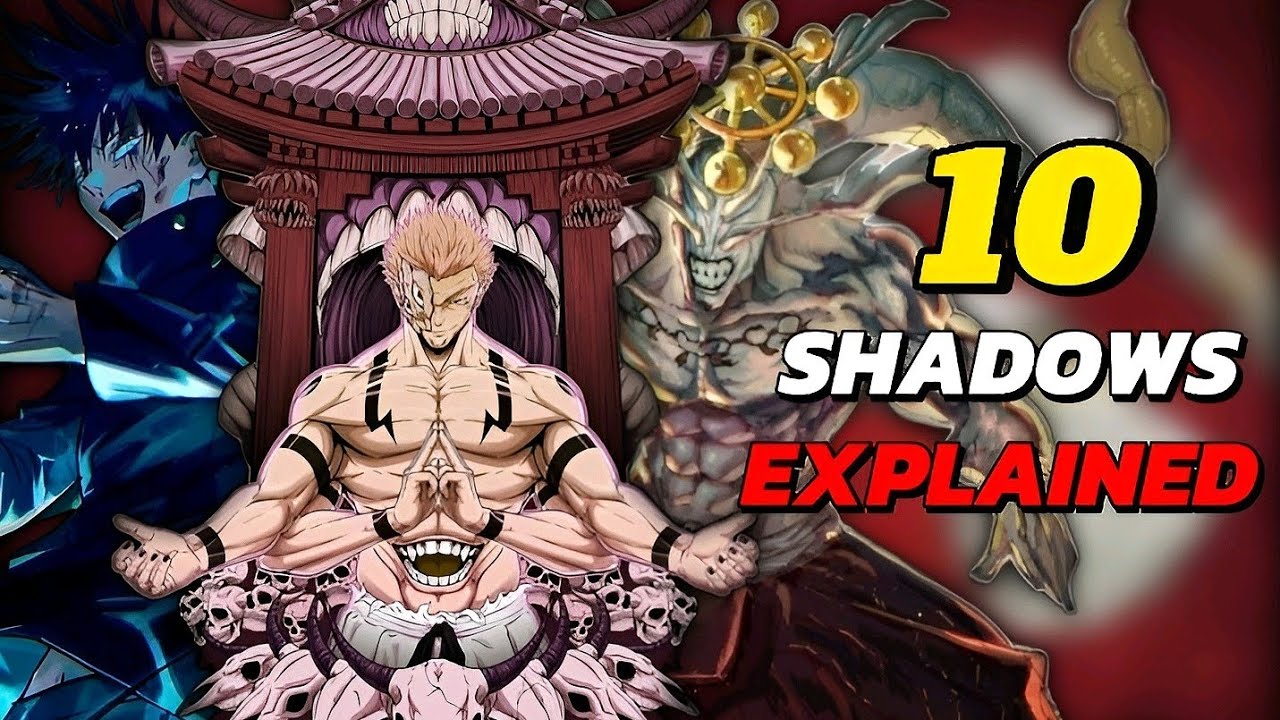 10 Shadows Technique Explained Strongest Shikigami In Jjk Youtube