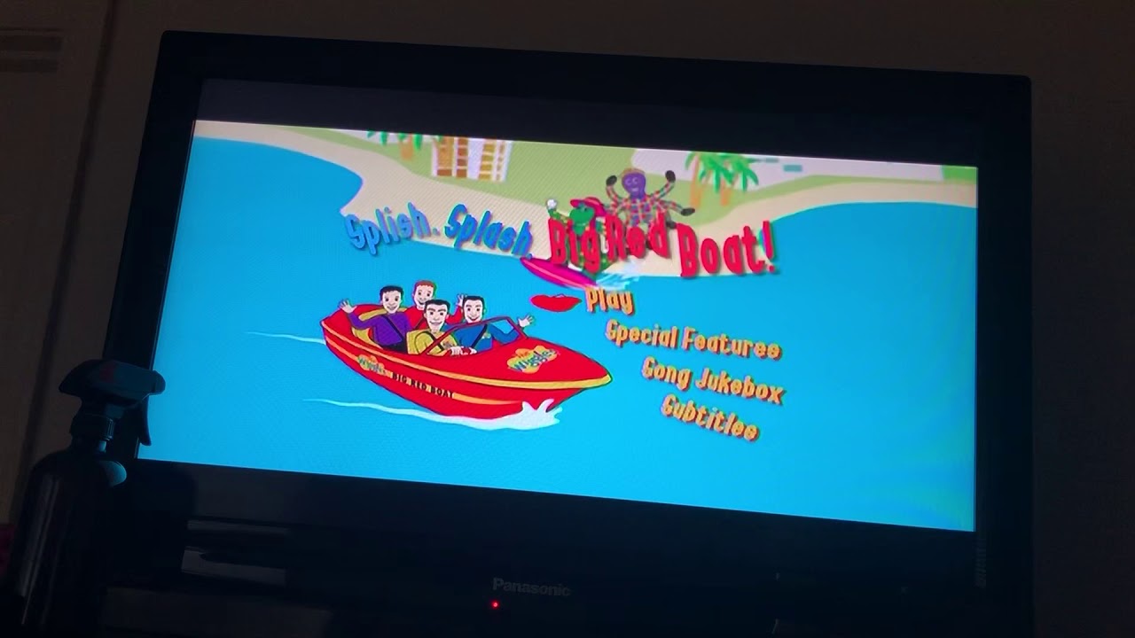 The Wiggles: Splish Splash Big Red Boat 2006 DVD Menu Walkthrough - YouTube