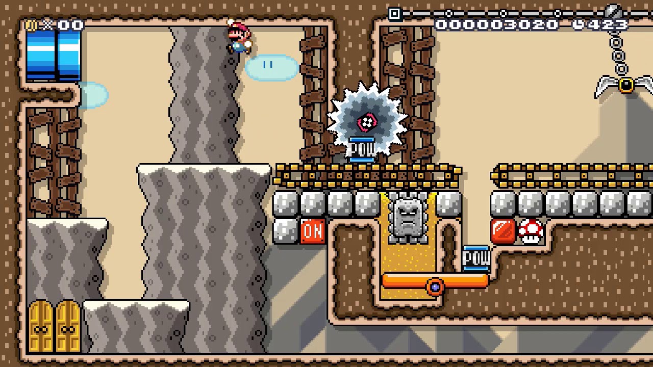 Mario Maker 2 Level of the Week #10 Top10: See Saw Uproar - YouTube