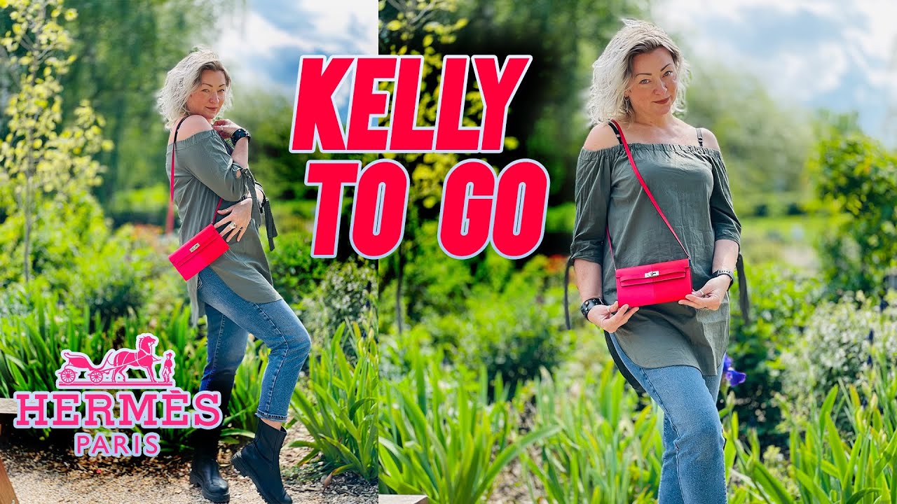 Hermes Kelly To Go Wallet Unboxing & Mod Shots 2021 - YouTube