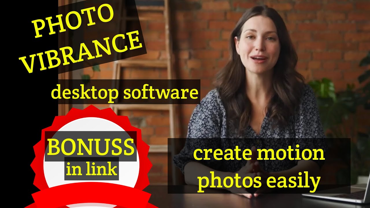 PHOTO VIBRANCE - How to create moving photos. Link in Description ...