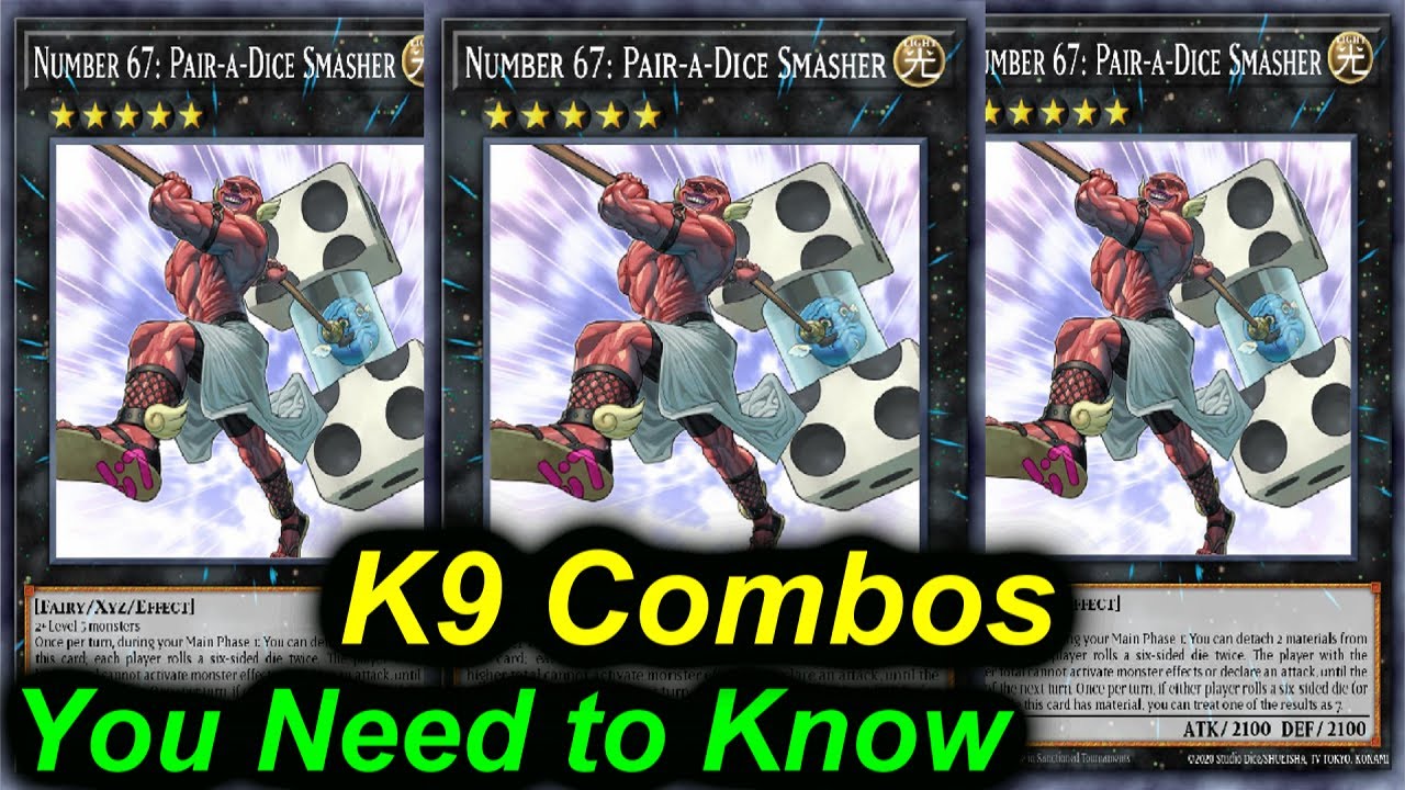 K9 COMBOS YOU NEED TO KNOW | POST JUSTICE HUNTERS | Yu-Gi-Oh! - YouTube