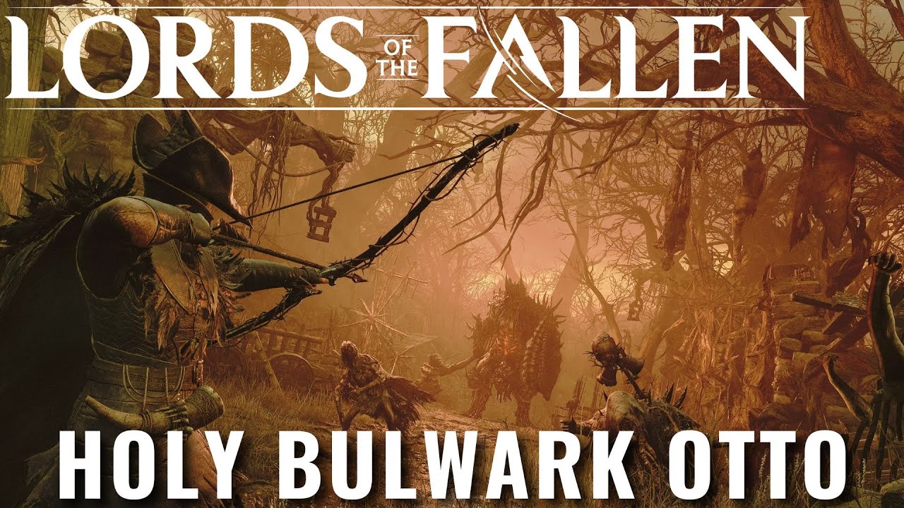 Lords of the Fallen 2023 - Holy Bulwark Otto Boss Fight - YouTube