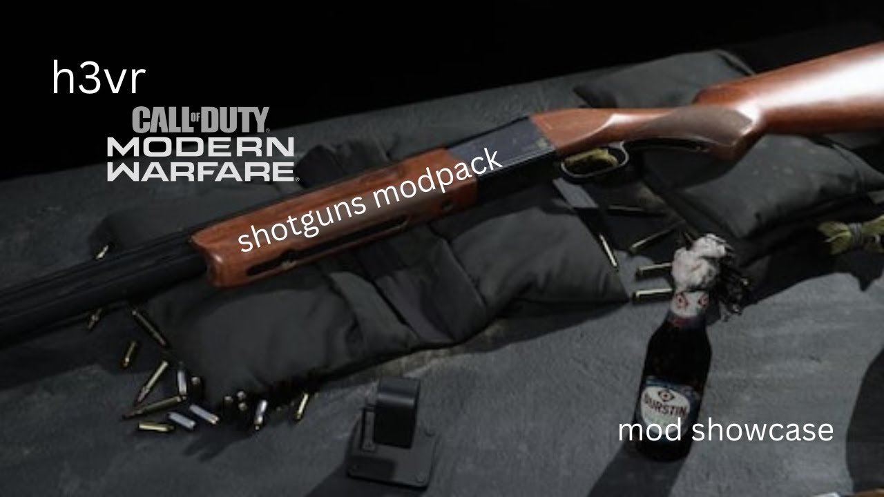 h3vr MW19 shotguns modpack mod showcase - YouTube