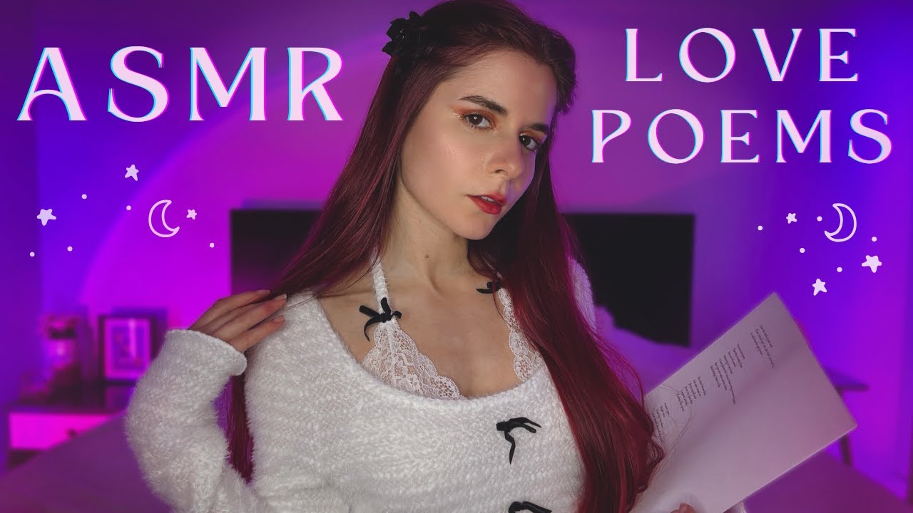 ASMR Roleplay - Reading LOVE Poems For Valentine's Day (With Cozy Fire ...