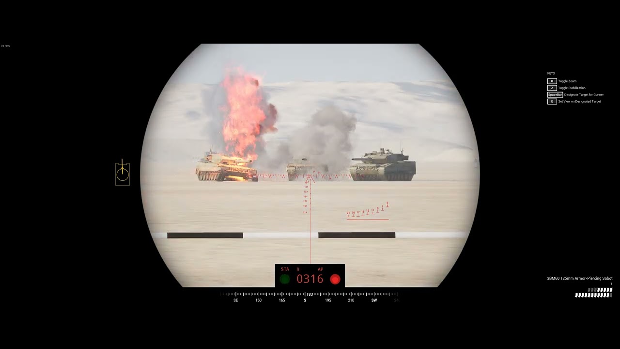 Squad Leopard 2A6 Ammorack Front - YouTube