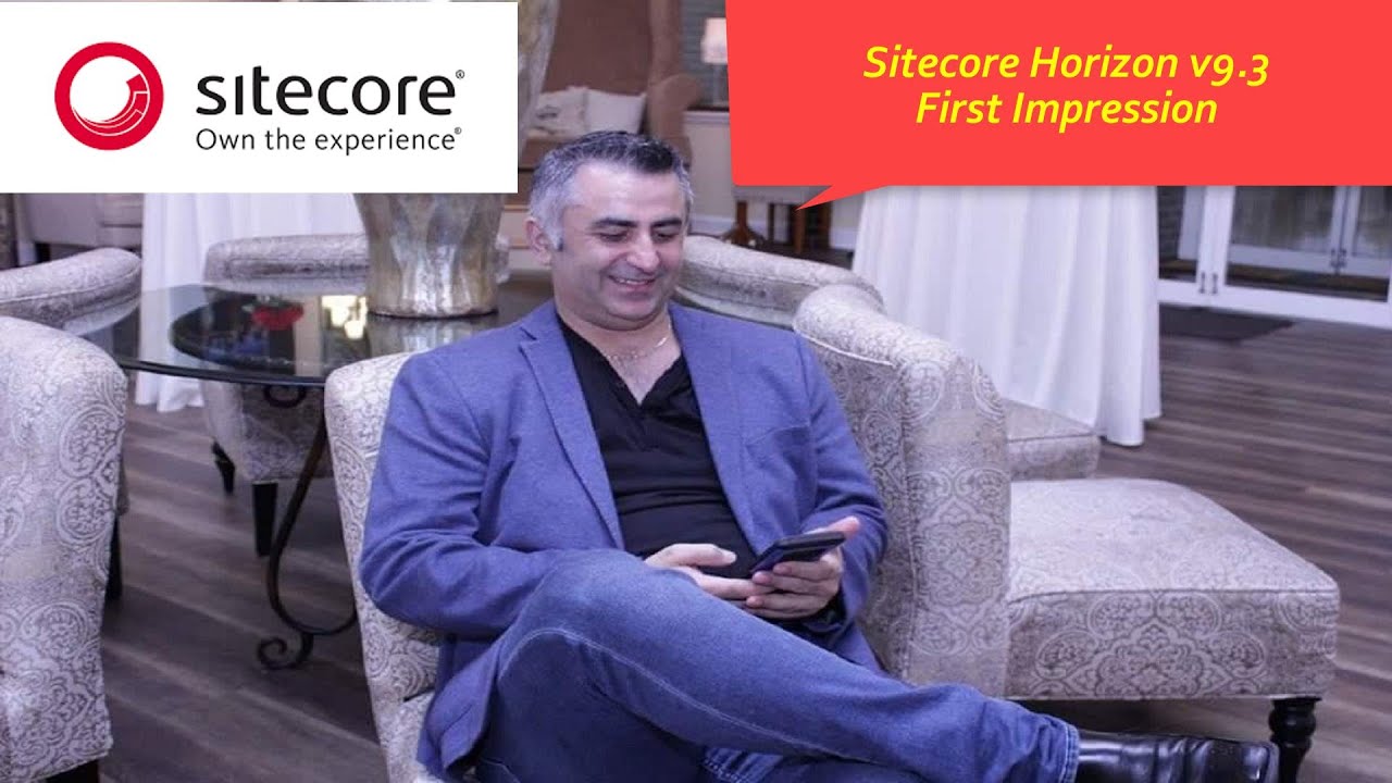 Sitecore Horizon v9.3 - First Impression - YouTube