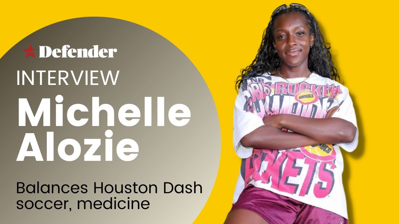 1 on 1 with Michelle Alozie: balancing Houston Dash soccer, medicine ...