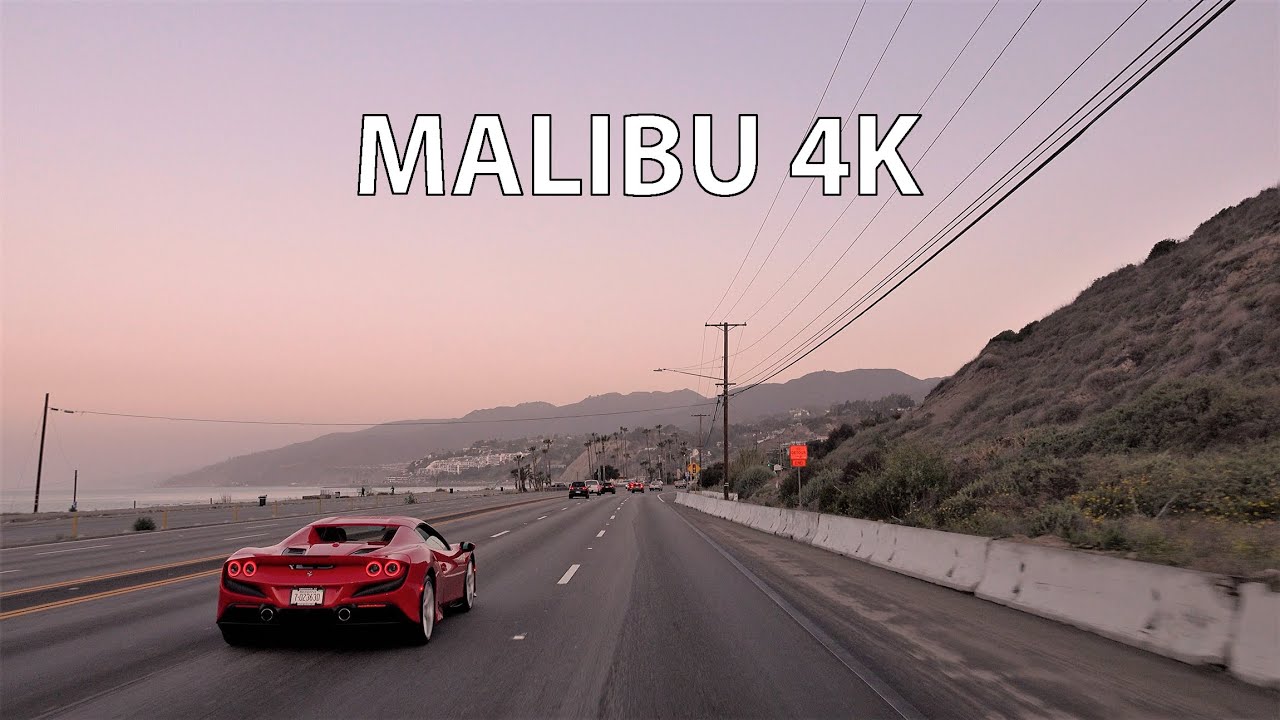 Malibu 4K - Scenic Drive - YouTube