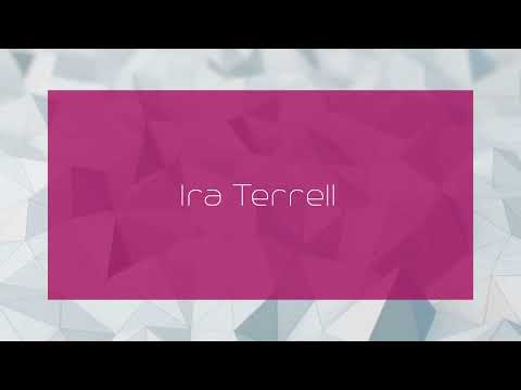 Ira Terrell - appearance - YouTube
