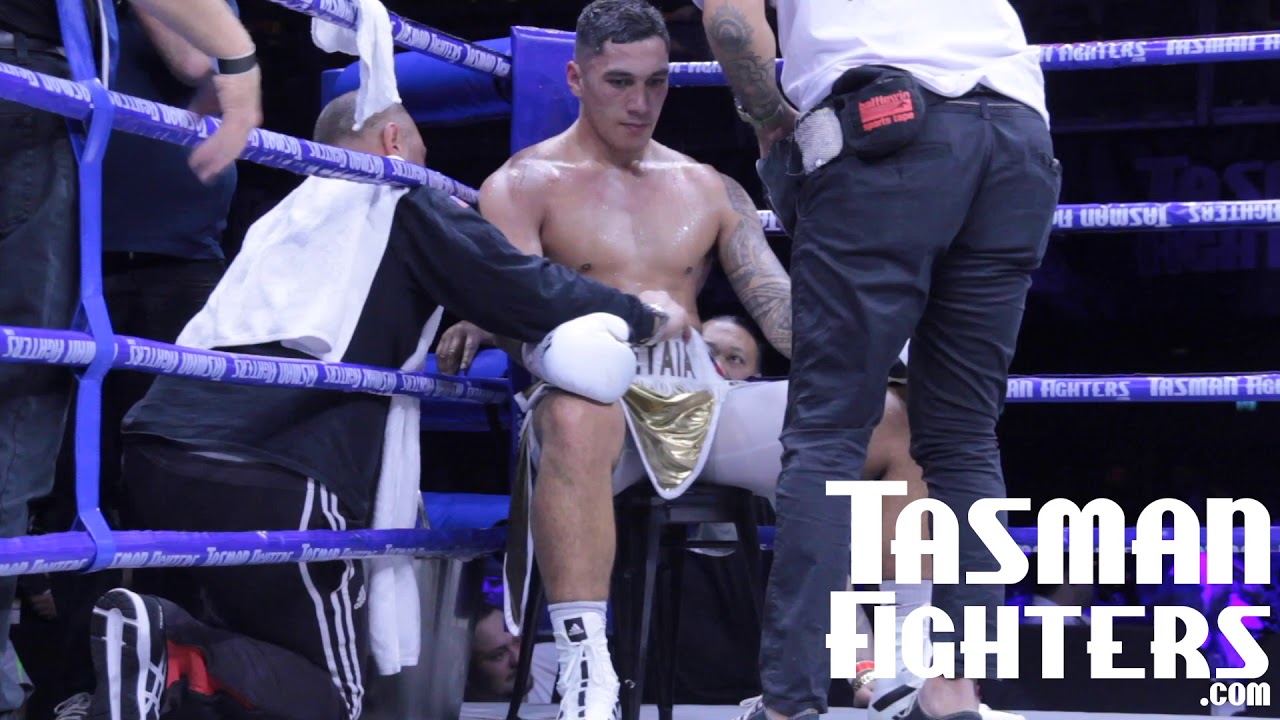 Jai Opetaia Vs Nik Charalampous. Tasman Fighters, Luna Park, 27/7 - YouTube