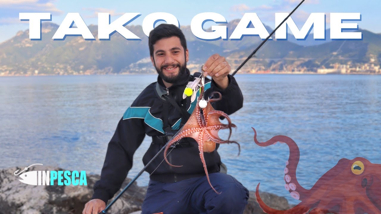 TAKO GAME | Pesca dei POLPI con la Polpara Artigianale INPESCA® dalla ...