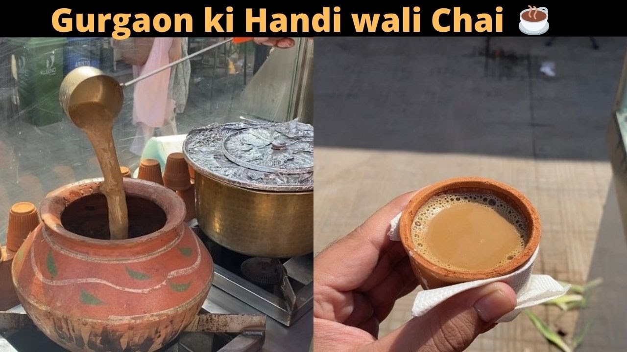 Gurgaon ki Handi wali Chai | Gurgaon | Indian Street Food - YouTube