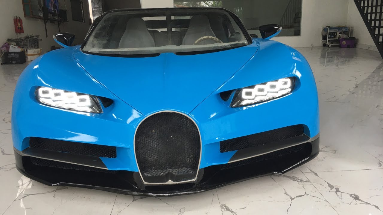 Vietnamese homemade supercar amazes the world (million dollar Bugatti ...
