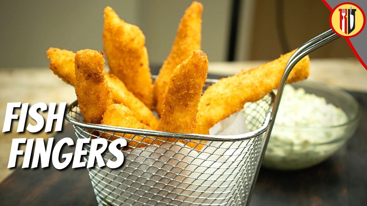 How to make Fish Fingers from scratch - YouTube