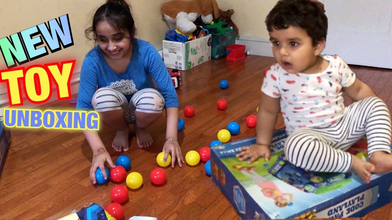 New Toy Unbxoing super fun and colorful BALLS #toys #toyvideo - YouTube