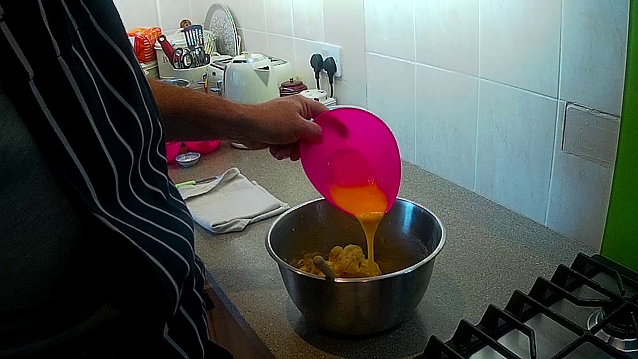 addition of egg - YouTube