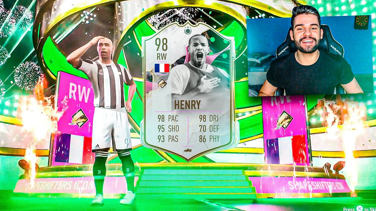 Q ISSO! TIREI O HENRY ICON NO ULTIMATE TEAM! O MELHOR DME DE ICON 90 ...