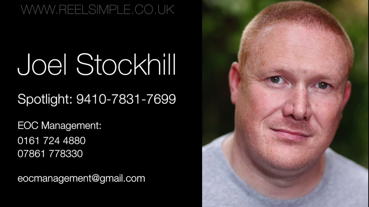 Joel Stockhill Showreel 2017 - YouTube