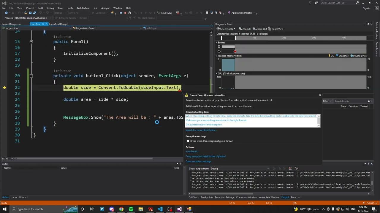 Event Driven revision Windows Forms - YouTube
