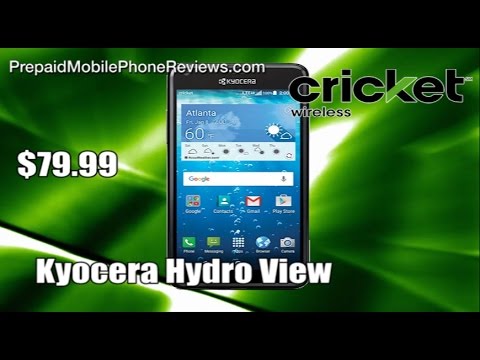 Cricket Wireless Kyocera Hydro View available on January 8, 2015 - YouTube