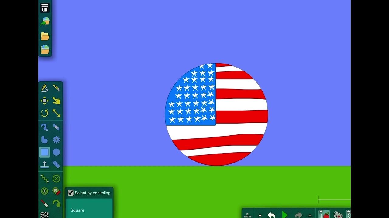 Tutorial how to make USA in algodoo - YouTube