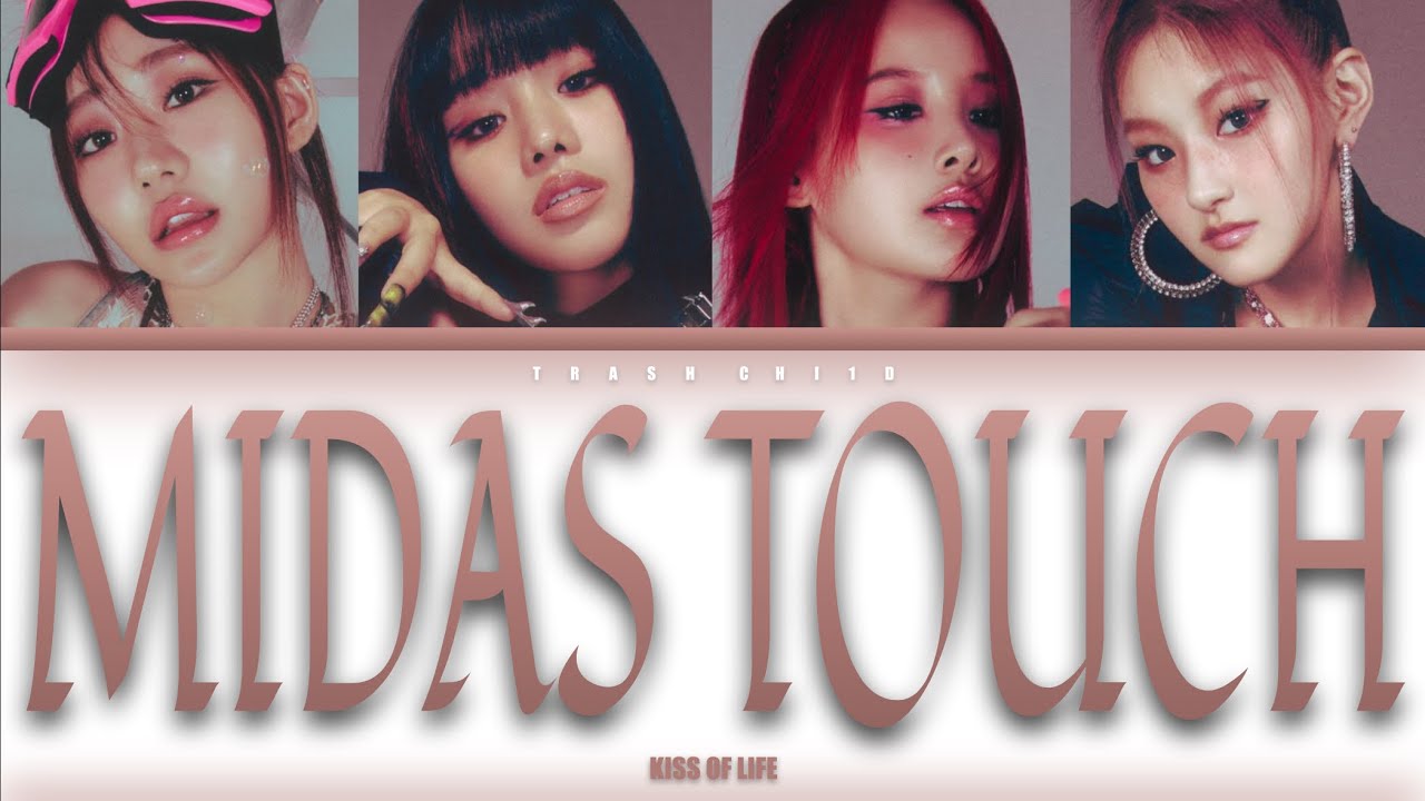 KISS OF LIFE - Midas Touch (Colour-coded Lyrics) (Capcut Auto Lyrics) - YouTube