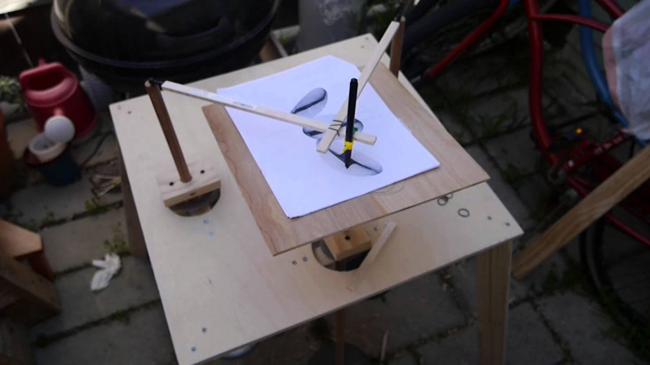 Harmonograph: Art and Physics 1 - YouTube