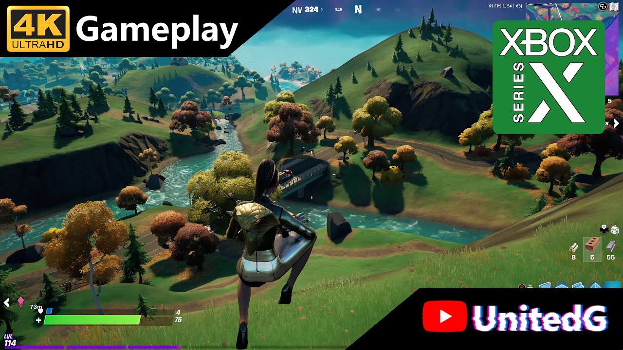 Fortnite Xbox Series X Gameplay 4K - YouTube
