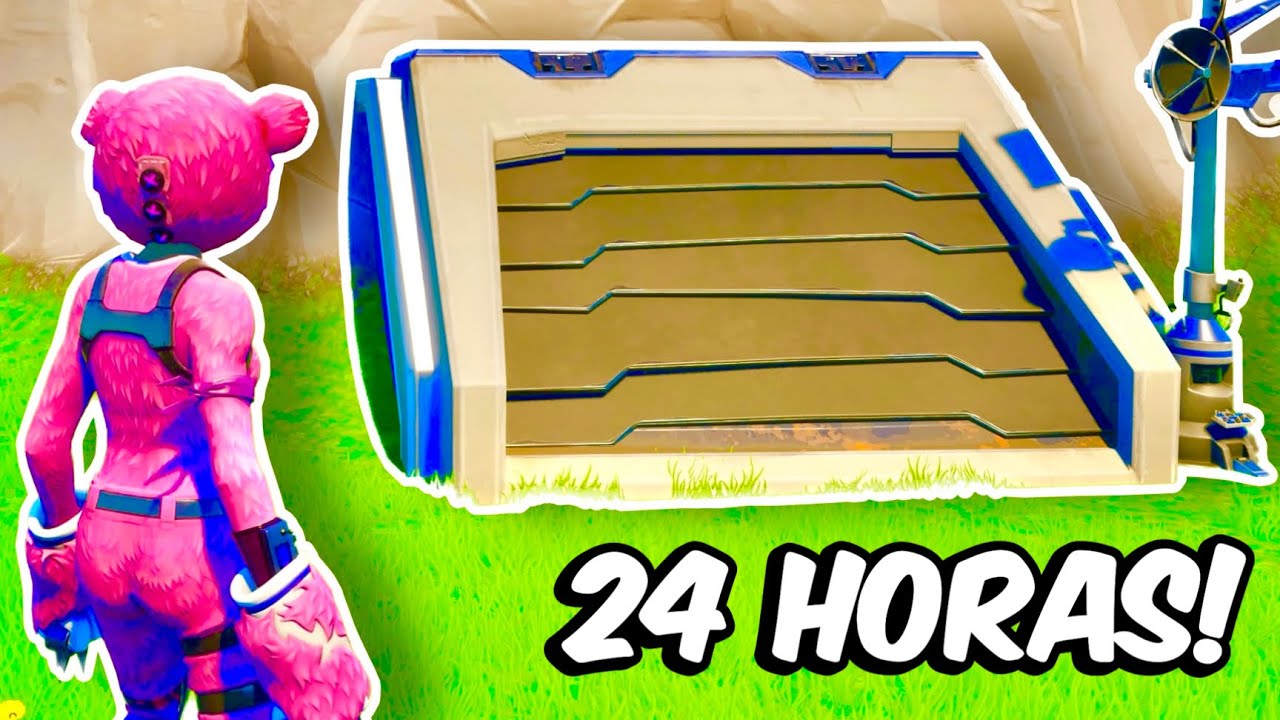 PASÉ 24 HORAS en LAS MEJORES BASES SECRETAS - YouTube