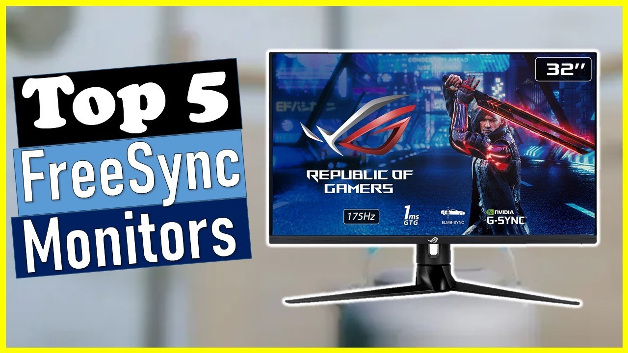 🤷‍♂️The 5 Best FreeSync Monitors in 2024 - YouTube