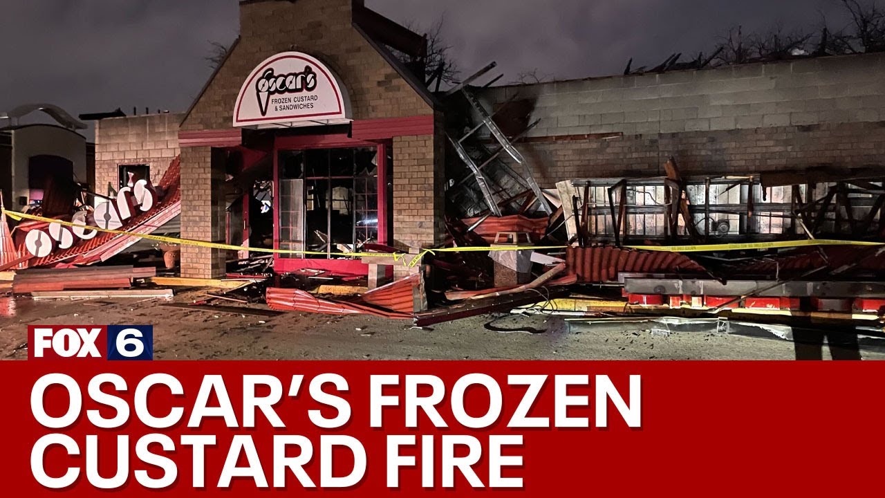 Fire destroys Oscar's Frozen Custard | FOX6 News Milwaukee - YouTube