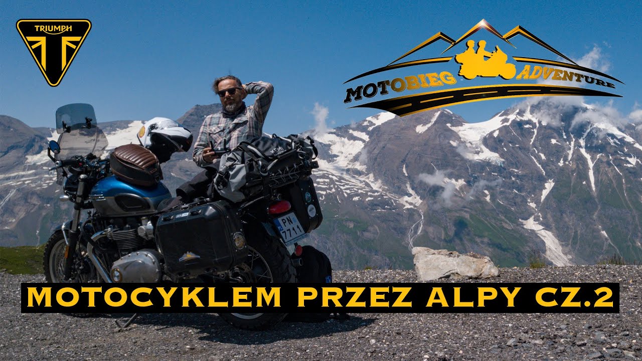 Motocyklem Przez Alpy cz.2 I Bonneville T120 - YouTube