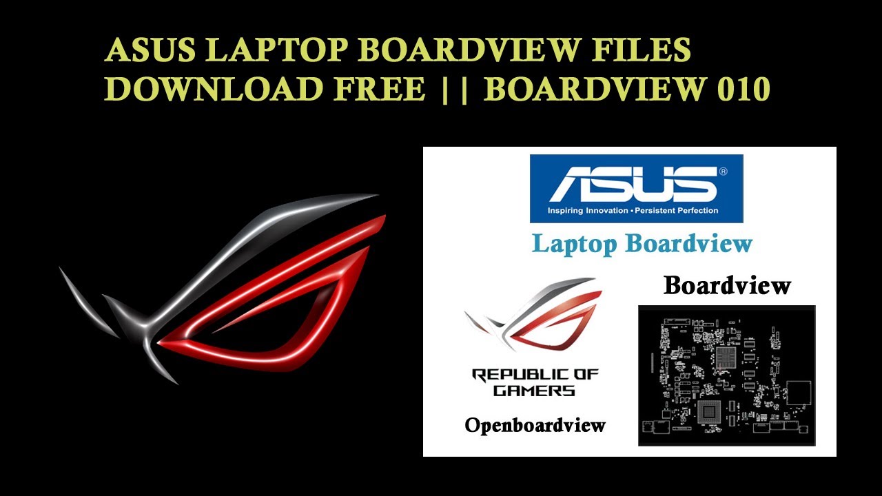 ASUS LAPTOP BOARDVIEW FILES DOWNLOAD FREE || BOARDVIEW 010 - YouTube
