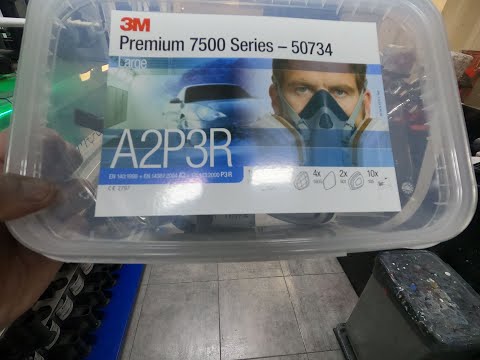 3M maske  // 3M Yarim Yuz maskesi /// WURTH Toz Maskesi